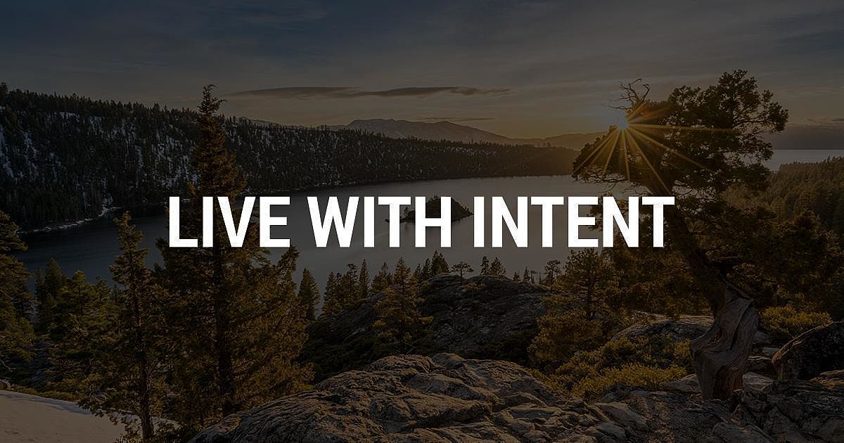 Learning Pathway | LIVE WITH INTENT